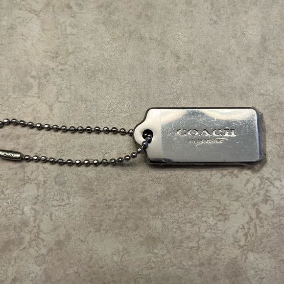 Coach | Accessories | Coach Metallic Silver Hang Tag | Poshmark